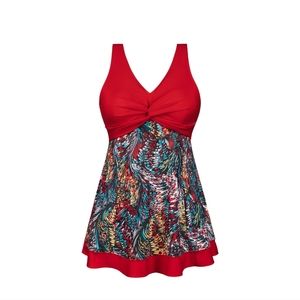 Swim | 2 Piece Bathing Suit Burgundy And Gray | Poshmark
